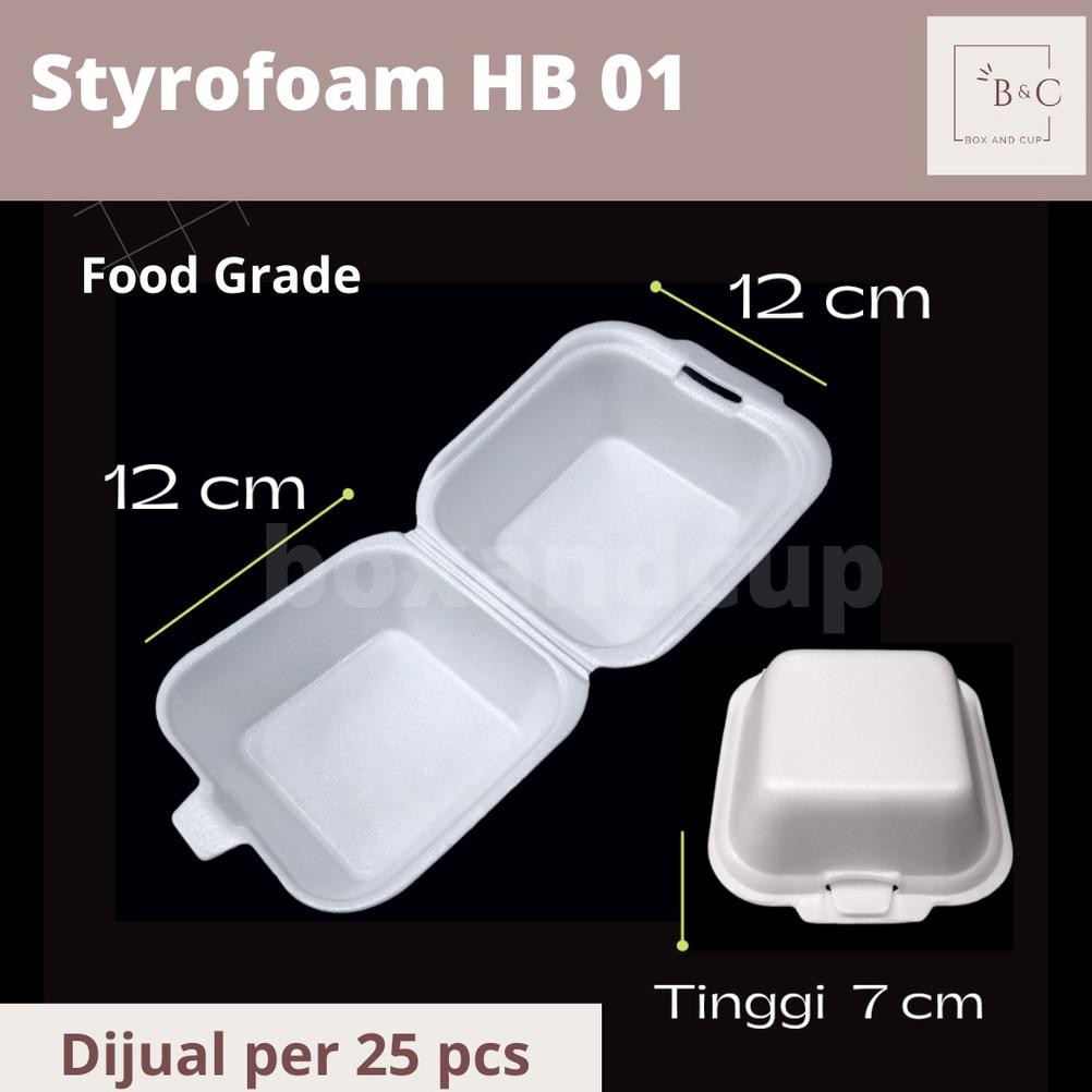 Jual Terbaru Sterofoam / Styrofoam / Gabus Makanan / Dus Foam / Kotak ...