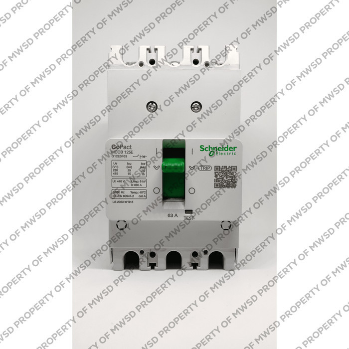 Jual Schneider MCCB GOPACT125E 3P 63A 15KA FIXED G12E3F63 | Shopee Indonesia