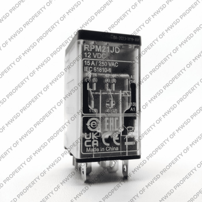 Jual SCHNEIDER RELAY PLUG IN 2CO 15A TANPA LED 12VDC RPM21JD | Shopee Indonesia