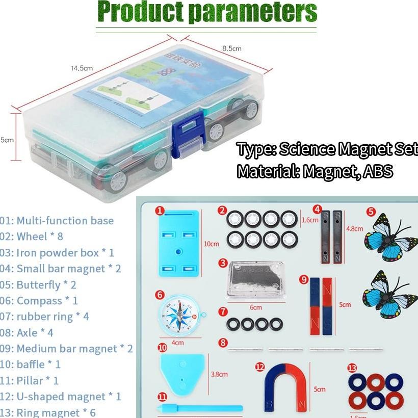 Jual Buku & Alat Tulis Lainnya Science Maagnet Set | Magnet Edukasi ...