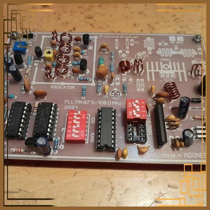 Jual [SPL] KIT MODULE EXCITER DOUBLE TRANSISTOR OSCILATOR FM TSA9122 ...