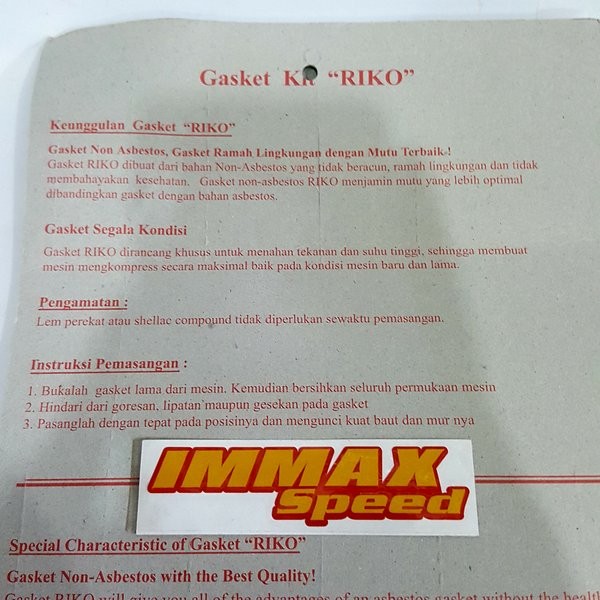 Jual Paking Ful Set Vario 150 Fi Pcx Thailand Gasket Packing Fulset ...