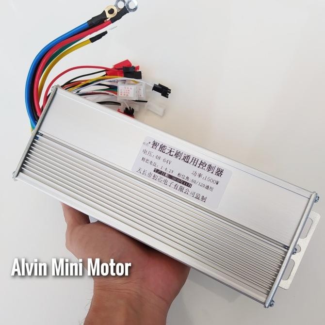 Jual Controller Motor Listrik 48V 60V 64V 1500W Kontroler Sepeda ...