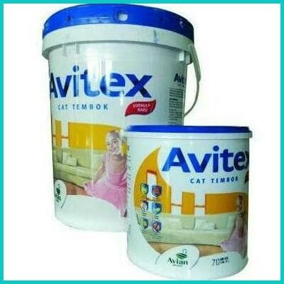 Jual Avitex Emulsion 25kg / Cat Tembok Plafon Exterior Interior(Gojek ...
