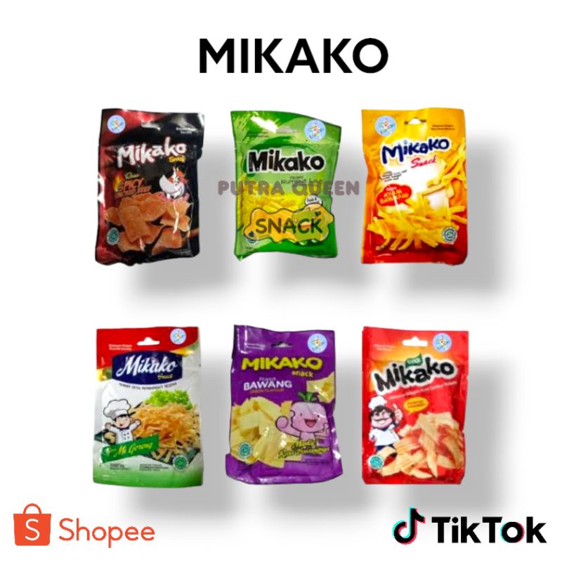 Jual [HARGA MURAH] MIKAKO SNACK 10PCS PAK | Shopee Indonesia