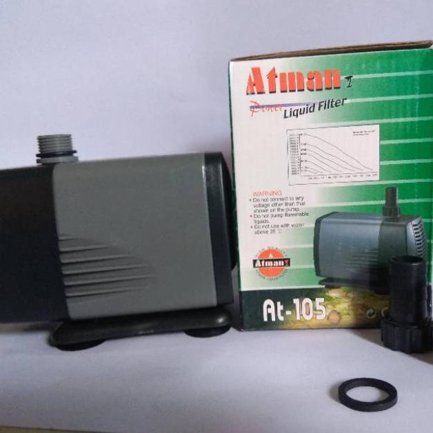 Jual Viral Atman Power Liquid Filter At-105 Pompa Kolam Aquarium ...
