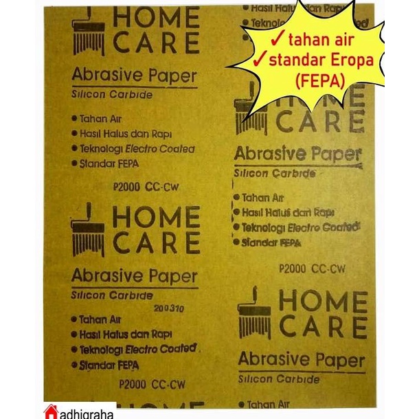 Jual amplas kertas grit 2000 homecare rempelas abrasive paper | Shopee ...