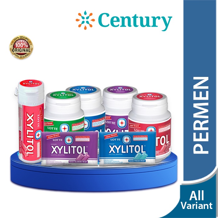 Jual Lotte Xylitol Fresh Mint 58gr / Permen Karet / Pelega Tenggorokan ...