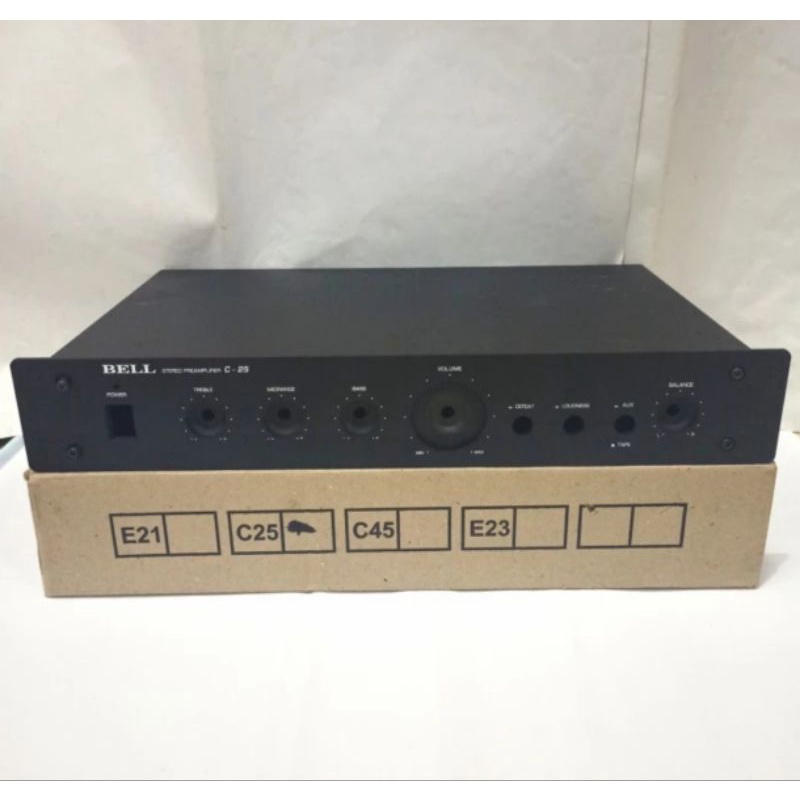 Jual Box BELL C-25 Stereo Preamplifier Super | Shopee Indonesia