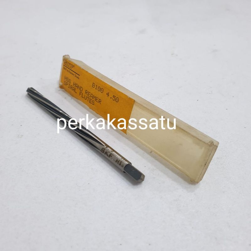 Jual MATA BOR BESI HAND REAMER SKF DORMER 4.5MM B100 4.5 MM SPIRAL ...