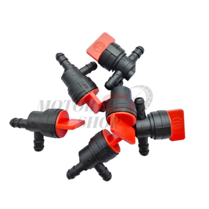 Jual KERAN KRAN BENSIN ON OFF PLASTIK 90 180 DERAJAT UNIVERSAL | Shopee Indonesia