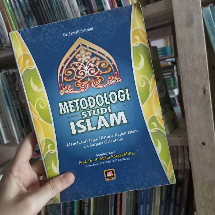 Jual Buku Metodologi Studi Islam Jamali Sahrodi preloved original | Shopee Indonesia