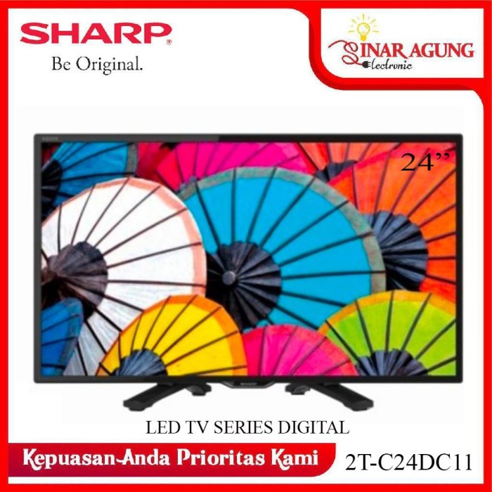 Jual Sharp Led Tv 2T- C24Dc11 24 Inch Digital - 100% Ori | Shopee Indonesia