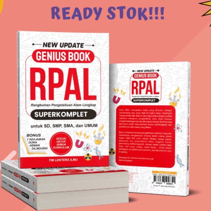 Jual BUKU NEW UPDATE GENIUS BOOK RPAL DAN RPUL SUPERKOMPLET EDISI ...