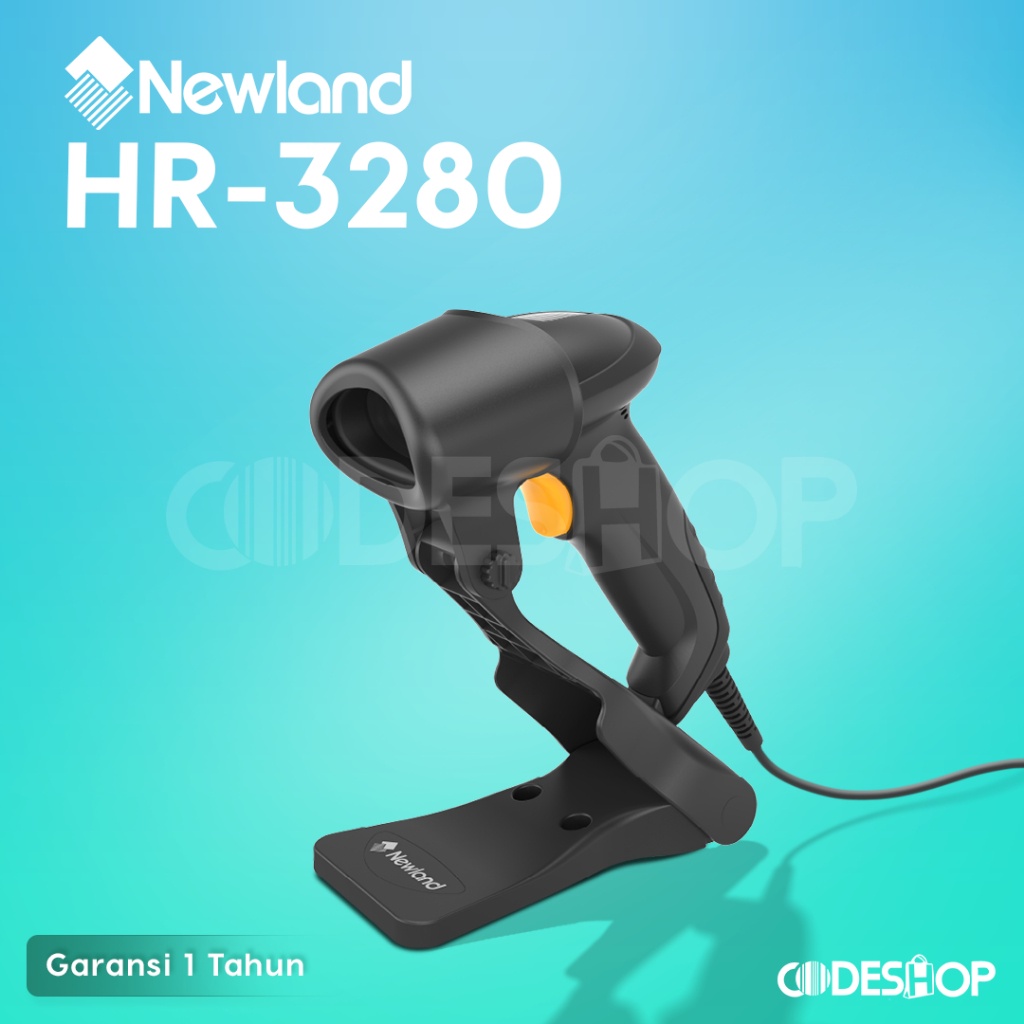 Jual Scanner Barcode Newland HR 3280 Original 2 Dimensi + Stand ...