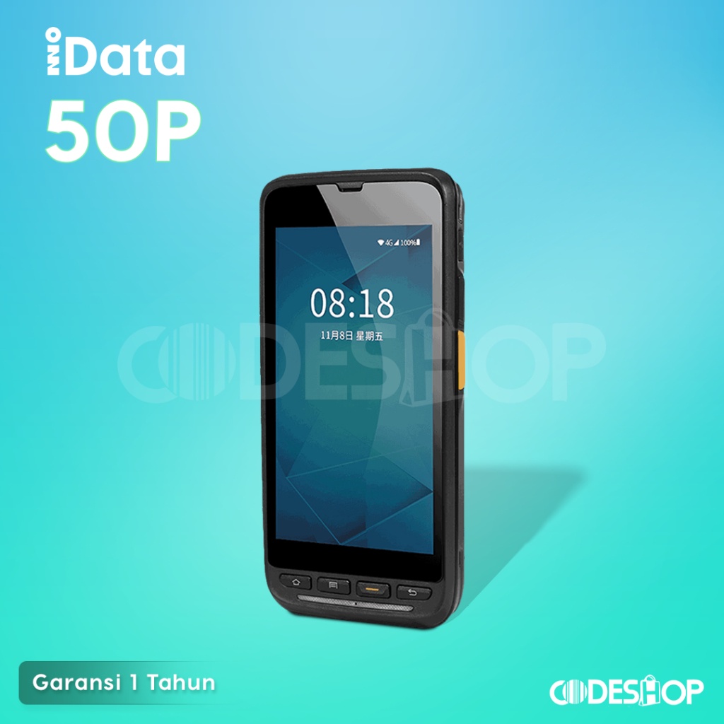 Jual MOBILE SCANNER PDA IDATA 50 ANDROID 10 ORIGINAL GARANSI RESMI ...