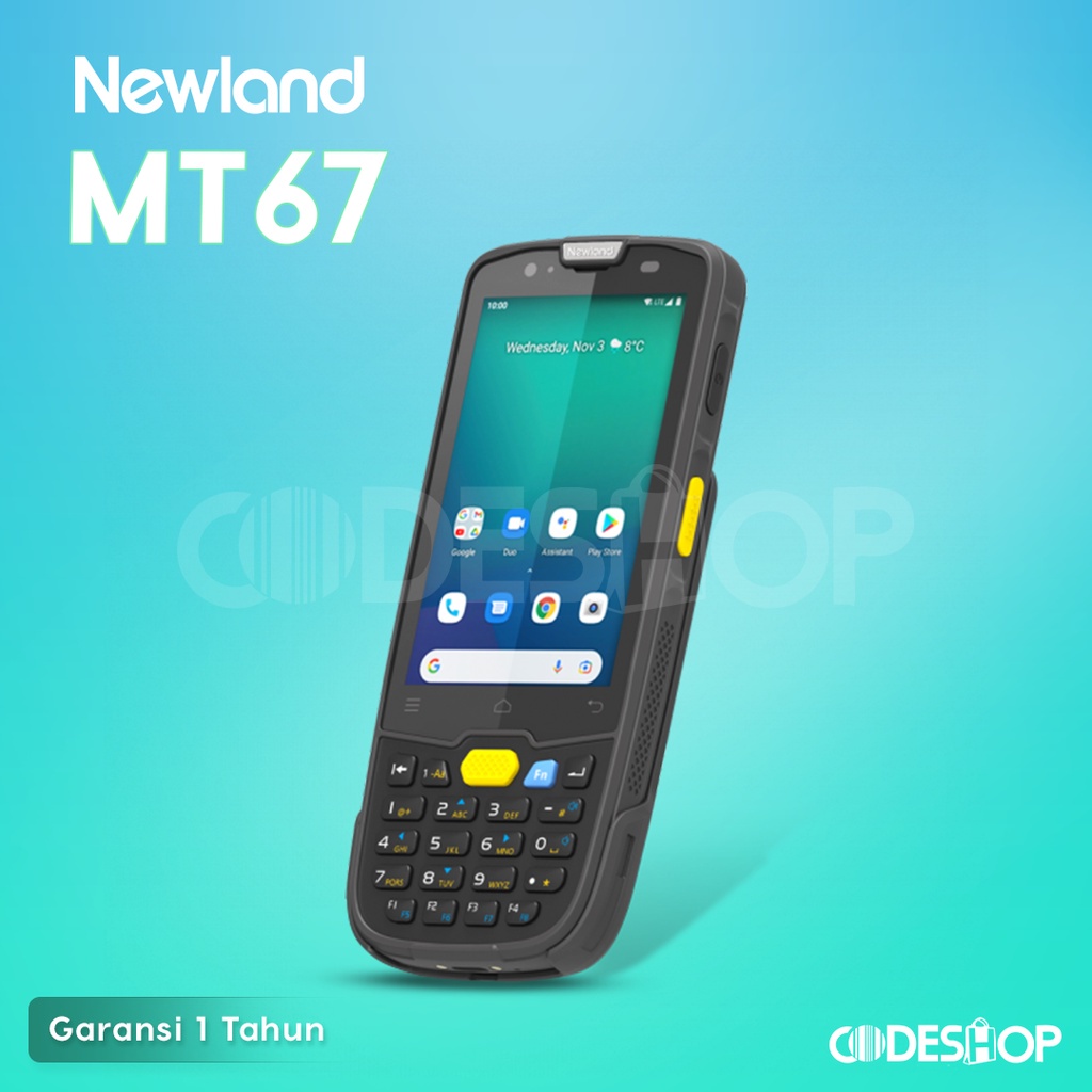Jual Mobile Scanner PDA Newland MT67 Android Barcode Scanner | Shopee Indonesia