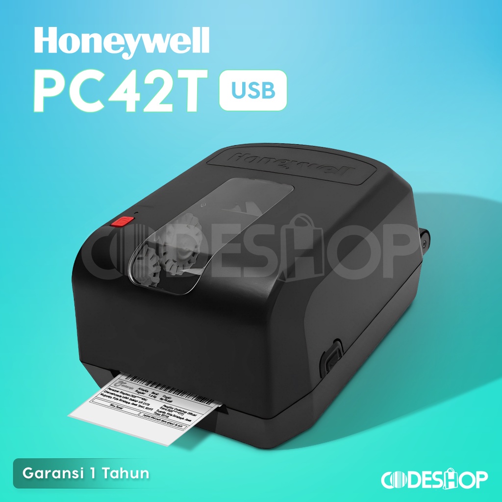 Jual Printer Barcode USB Honeywell PC42T Printer Sticker Honeywell ...
