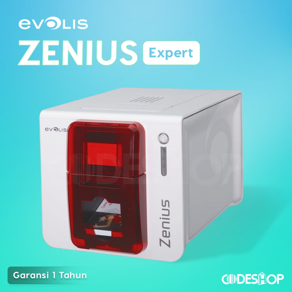 Jual Printer ID Card Evolis Zenius Expert Single Side 330 Dpi/USB-LAN | Shopee Indonesia