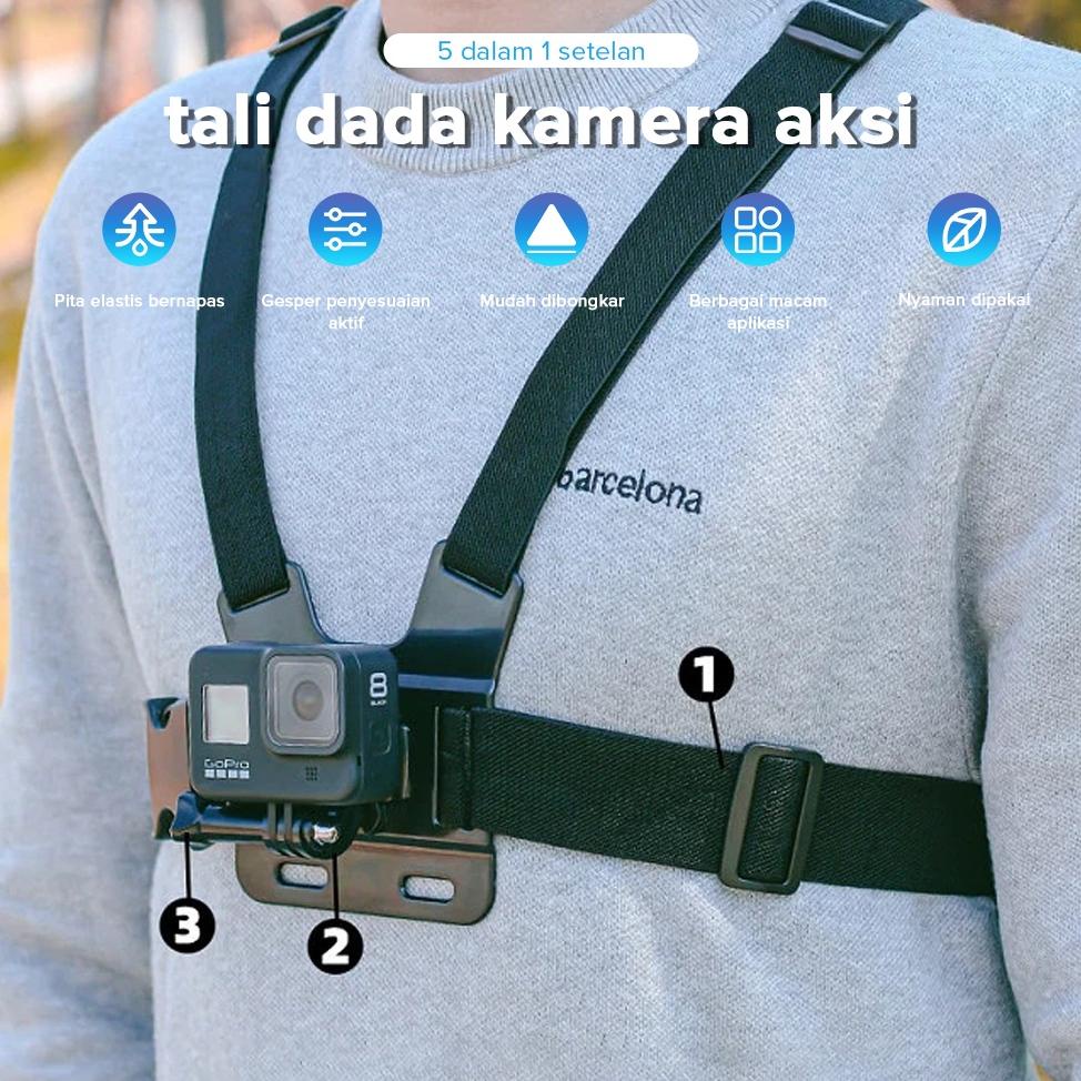 Jual Viral Chest Strap Handphone Set Mount Belt Holder Clip Hp Di Dada ...
