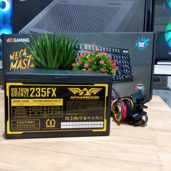 Jual Power Supply Armaggeddon 235 Fx Voltron Bronze 80+ Plus [ Um Power 470 Watts ] Psu Untuk ...