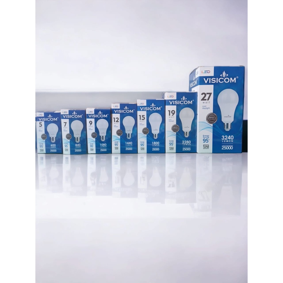 Jual Lampu LED BULB VISICOM | Lampu Asli 100% original | Shopee Indonesia