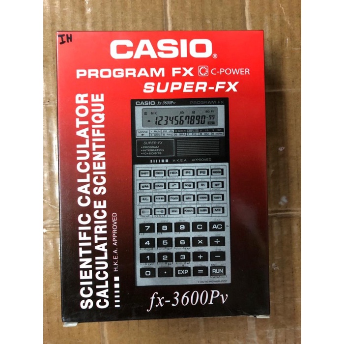 Jual TERLARIS KALKULATOR SCIENTIFIC CASIO FX 3600 PV | Shopee Indonesia