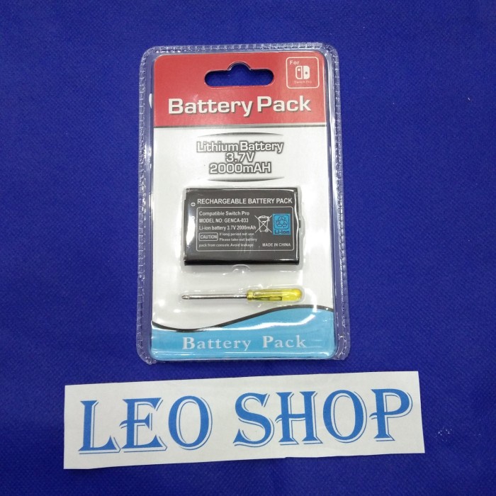 Jual BATERAI PRO CONTROLLER NINTENDO SWITCH LITHIUM BATTERY 3.7V ...