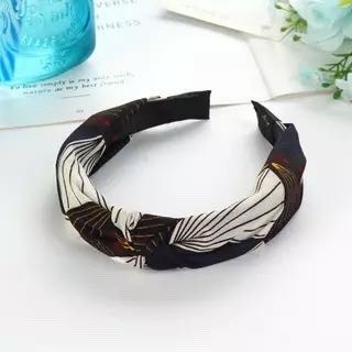 Jual [Bayar Di Tempat] Headband Bando Motif Bandana Polos / Bando ...
