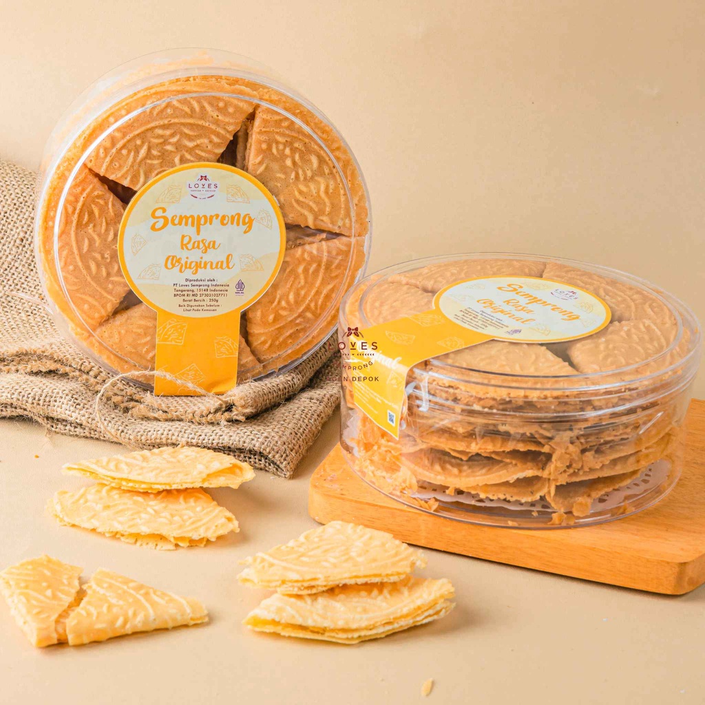 Jual Loves Semprong Original – Kue Semprong Toples Reguler; Enak, Halal ...