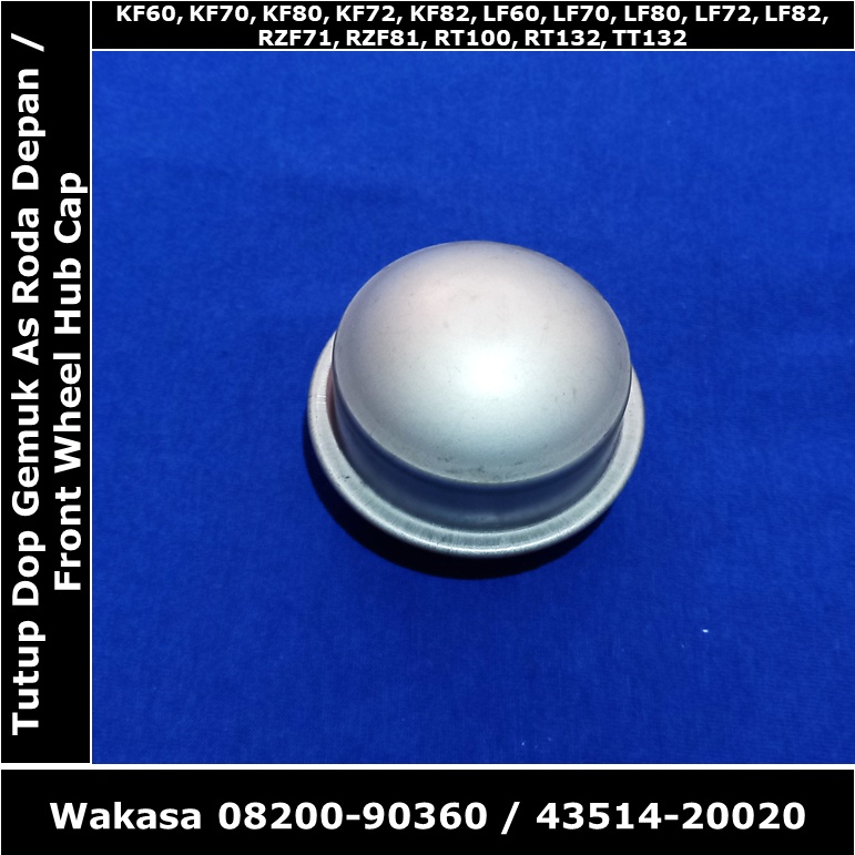 Jual Hub Cap Tutup Dop Gemuk As Roda Depan Toyota Corona Deluxe RT100 ...
