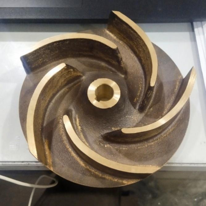 Jual Impeller Pompa Ebara 80 Sqpb Bahan Kuningan | Shopee Indonesia