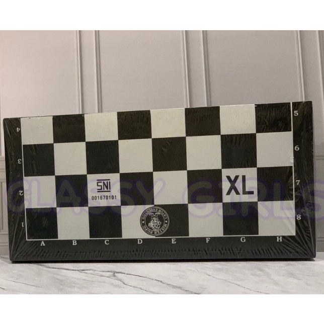 Jual Laris PAPAN CATUR PLASTIK UKURAN BESAR 48 CM / CHESS BOARD / BOARD ...