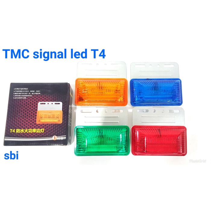 Jual Lampu Signal LED Belok penanda samping TMC -T4 Termurah ready ...