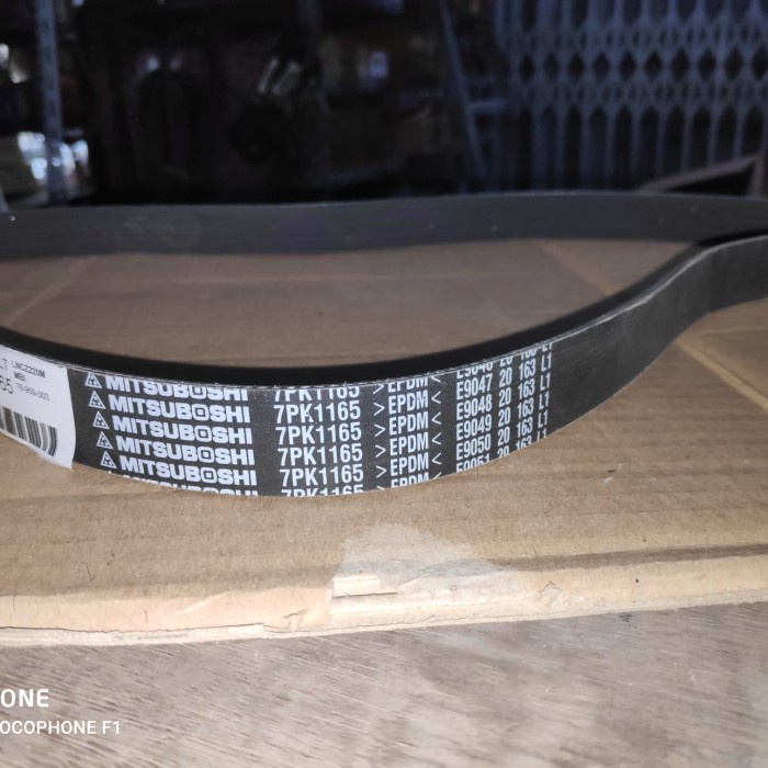 Jual Mitsuboshi Fan Belt 7Pk1165 Epdm Tali Kipas Fanbelt 7Pk 1165 Datsun Go Murah | Shopee Indonesia