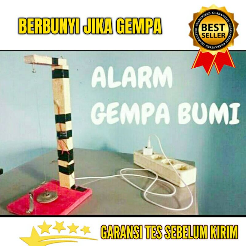 Jual Sensor Pendeteksi Gempa bumi untuk praktik SD SMP SMA | Shopee ...