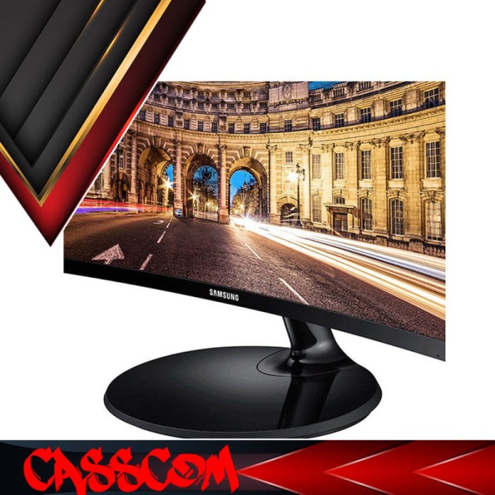 Jual LED Monitor Samsung C24F390FHE - HDMI 24" Curved , AMD Freesync ...