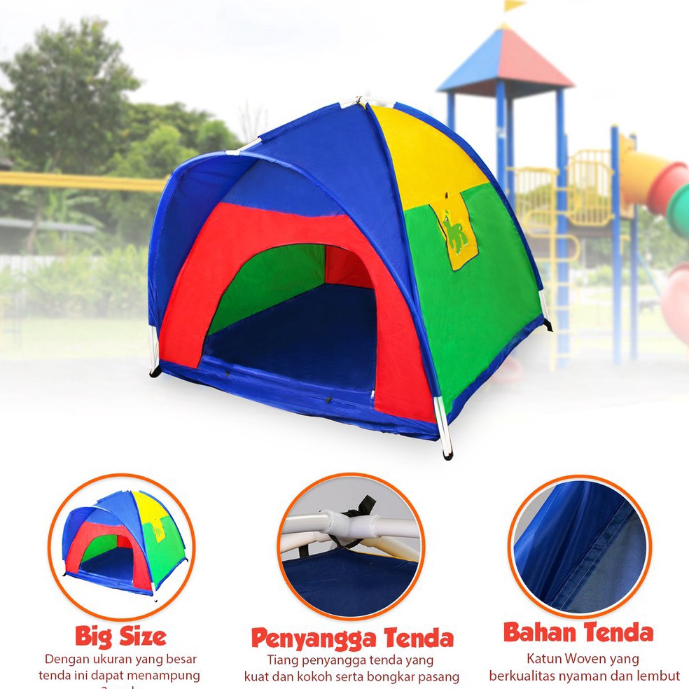 Jual Harga Termurah.. Tenda Anak Matougui Camping Jumbo Outdoor Tent ...
