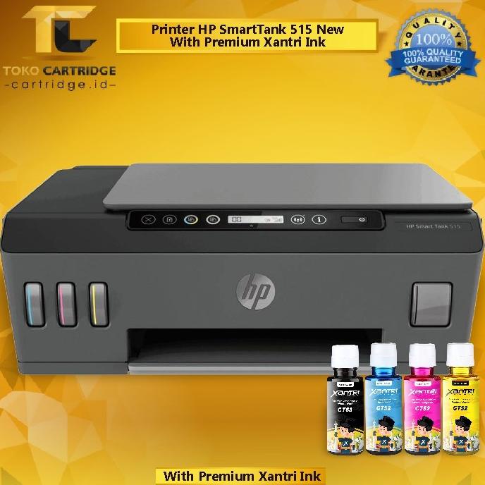 Jual printer hp smart tank 515 wireless print scan copy all in one a4 ...
