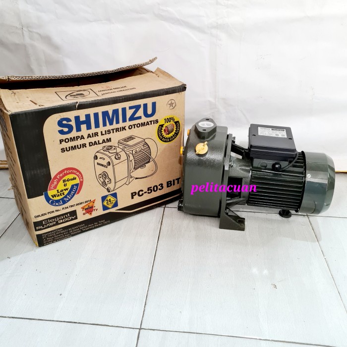 Jual POMPA SHIMIZU PC 503 BIT 500 WATT JET PUMP POMPA AIR SUMUR DALAM | Shopee Indonesia