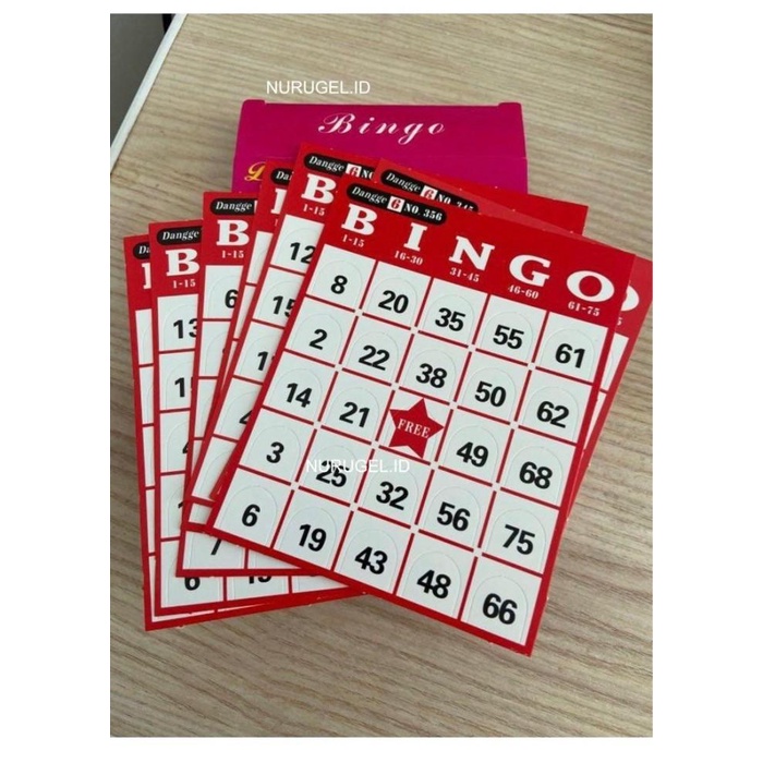 Jual Bingo Card / Kartu Bingo 60 Pcs | Shopee Indonesia