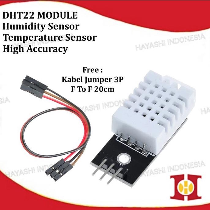 Jual DHT22 AM2302 Temperature Humidity Sensor Suhu Kelembaban Modul ...