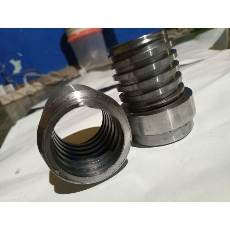 Jual IHE085 Sok Drat Bor Sumur 2 inchi As 2,5/ Shok Sambungan Pipa Bor ...