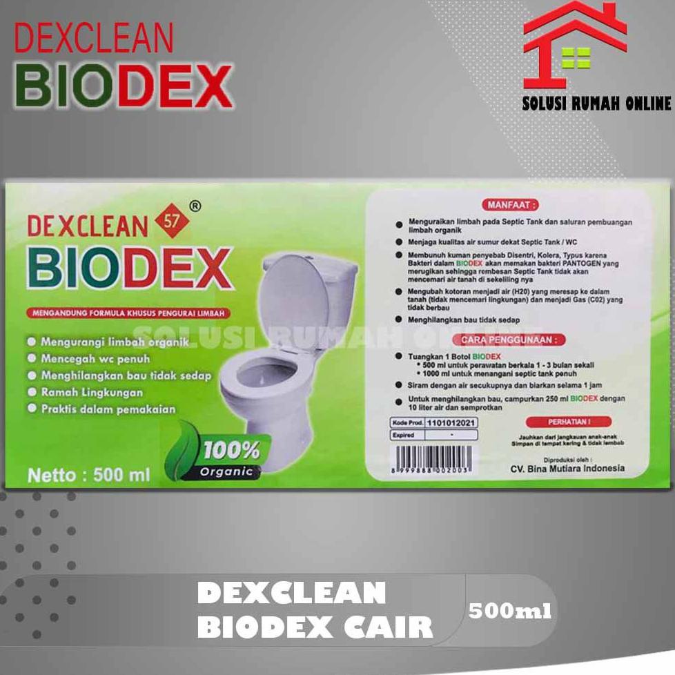 Jual IHE101 BIODEX CAIR 500 ml Obat Kuras WC Toilet Septic Tank Drain ...