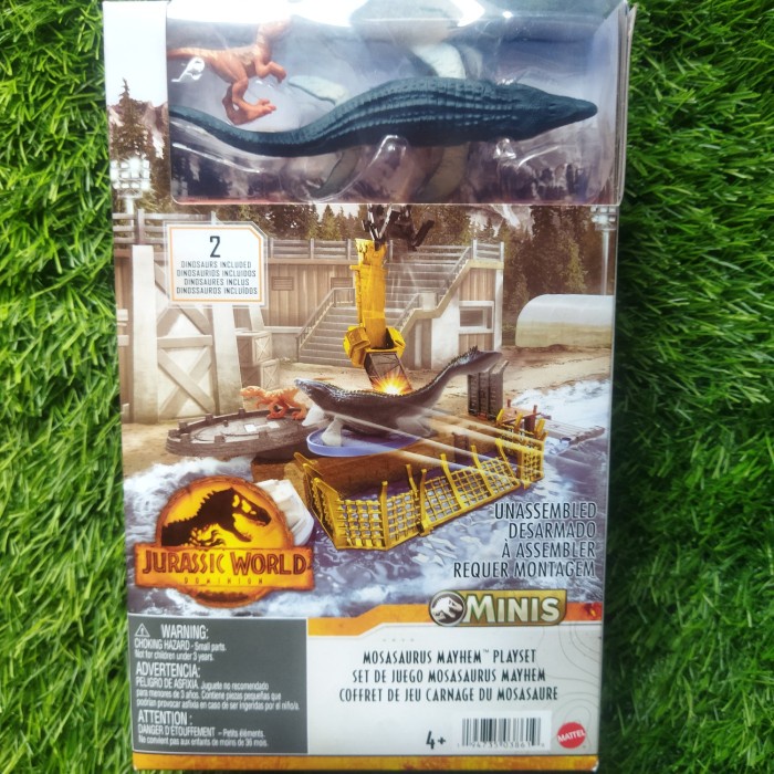 Jual FLASH SALE!!! JURASSIC WORLD DOMINION MINIS MOSASAURUS MAYHEM ...