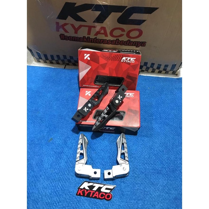 Jual footstep xmax ktc kytaco black grey footstep otomatis xmax ktc ...