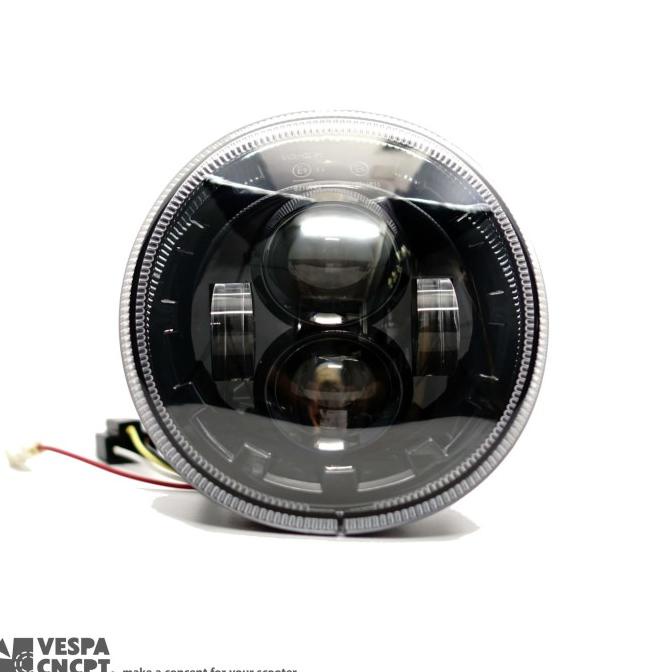 Jual Led Headlamp Daymaker Lampu Utama For Modern Vespa Gt Series ...