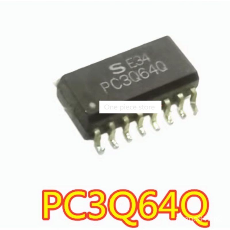 Jual &1PCS PC3Q64 PC3Q64Q Optocoupler Chip SOP16 Transistor Output ...