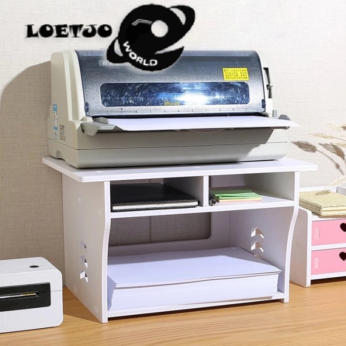 Jual Meja Printer Laserjet Serbaguna Rak Buku Portable Multifungsi ...