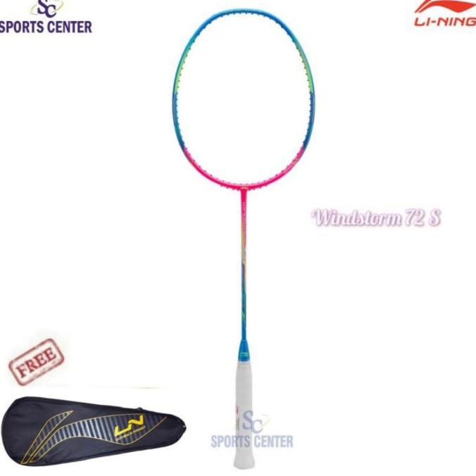 Jual New Raket Badminton Lining Windstorm 72 S Blue / Pink | Shopee ...